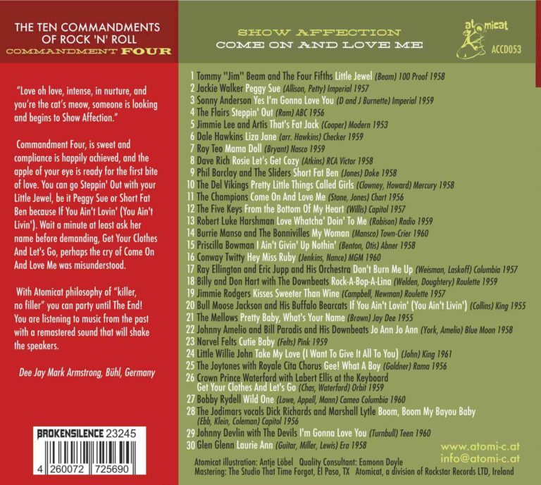 Recensie: Various Artists - Ten Commandments Of Rock ‘n’ Roll ...