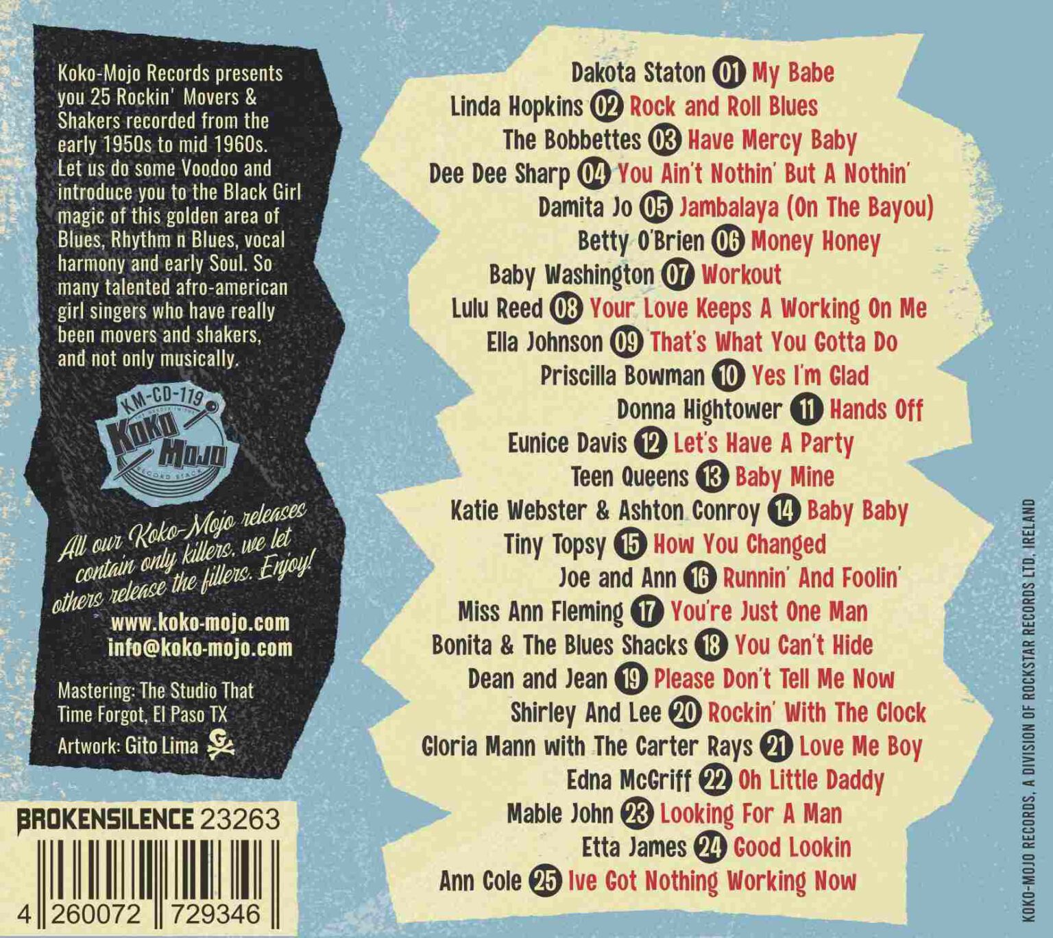 Recensie: Various Artists - Rock & Roll Vixens 4 – 25 Black Woman ...