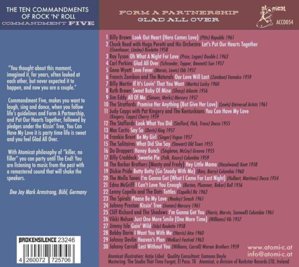 Recensie: Various Artists - The Ten Commandments Of Rock ‘n’ Roll ...