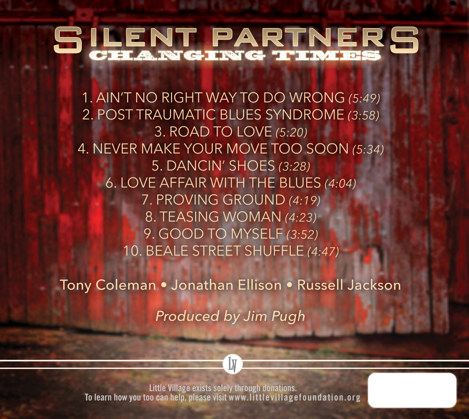 New Release: Silent Partners - Changing Times I Bluestown Music