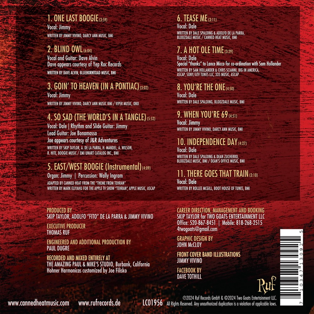 New Release: Canned Heat - Finyl Vinyl I Bluestown Music