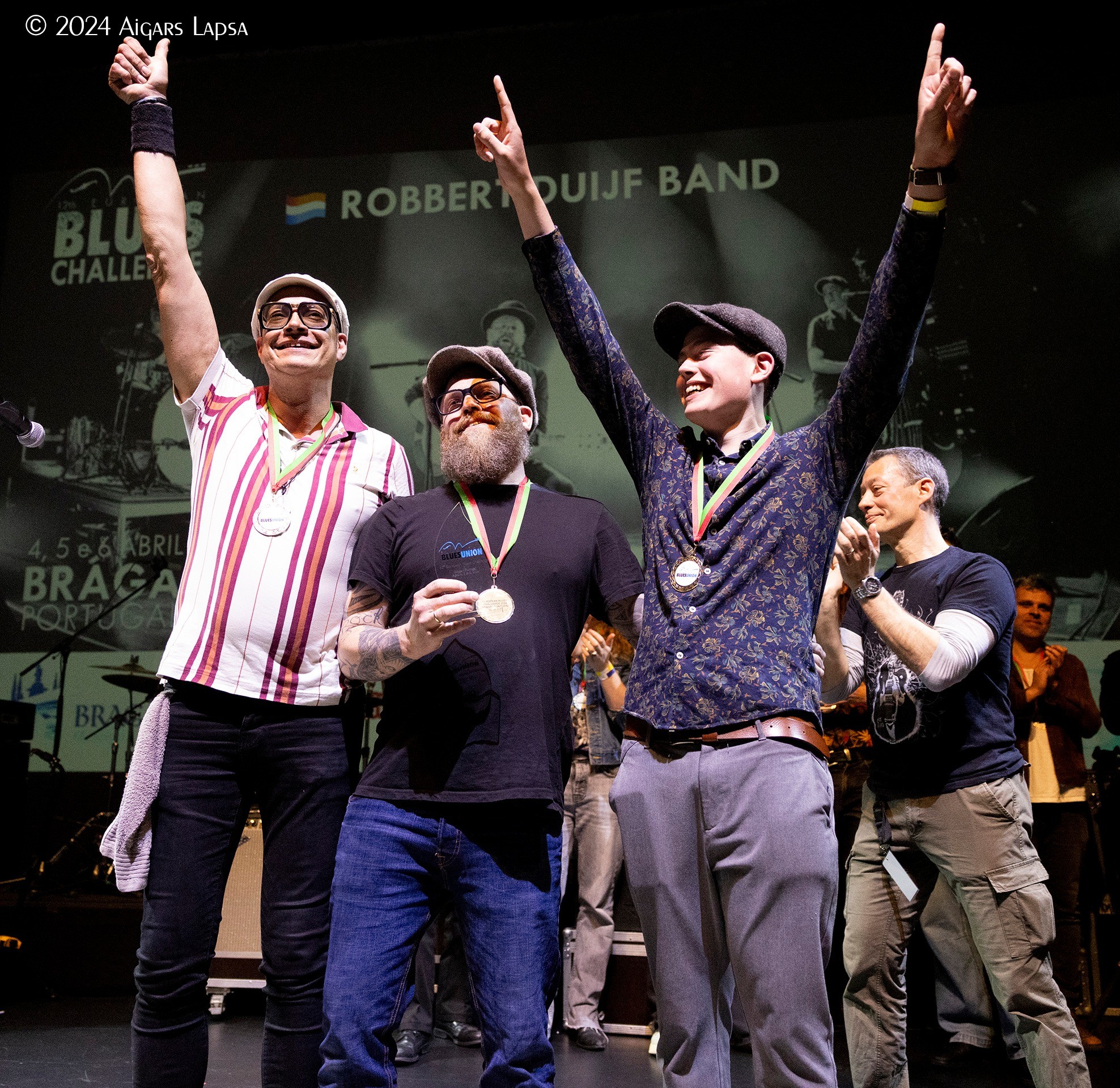 Robbert Duijf Band is De Winnaar 12e European Blues Challenge 2024 I ...