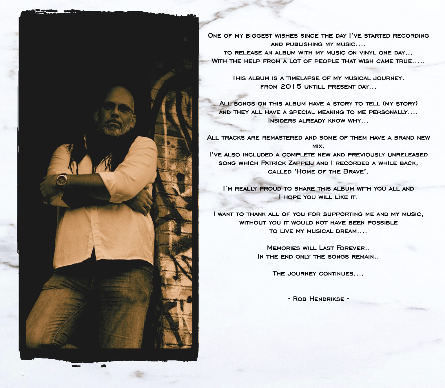 New Release: Hendrikse - Only The Songs Remain I Bluestown Music
